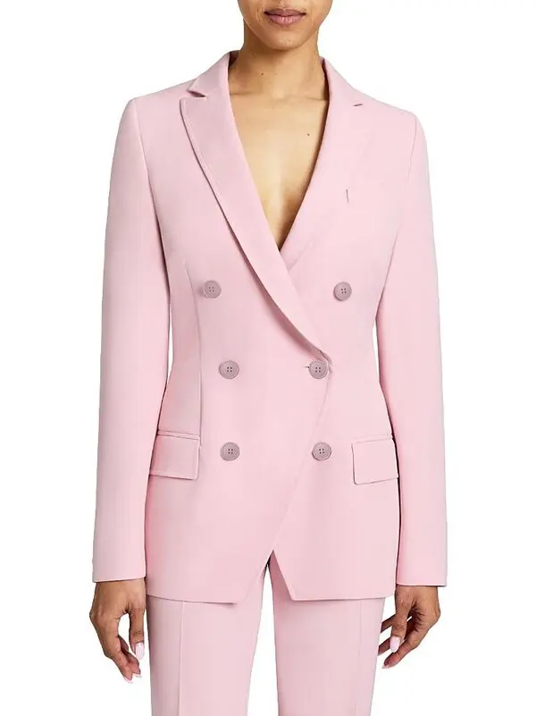 Santorelli Paco Double-breasted Jacket - Sweet Pea