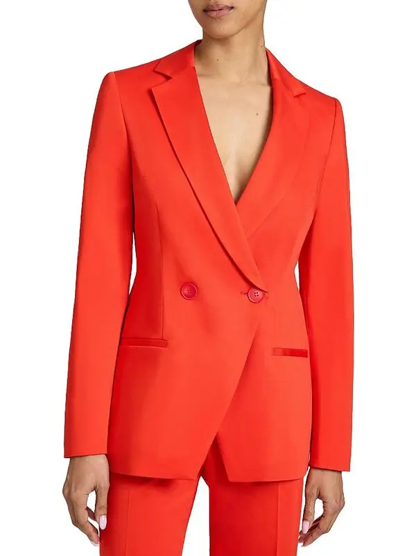 Santorelli Rowan Double-breasted Jacket - Poppy