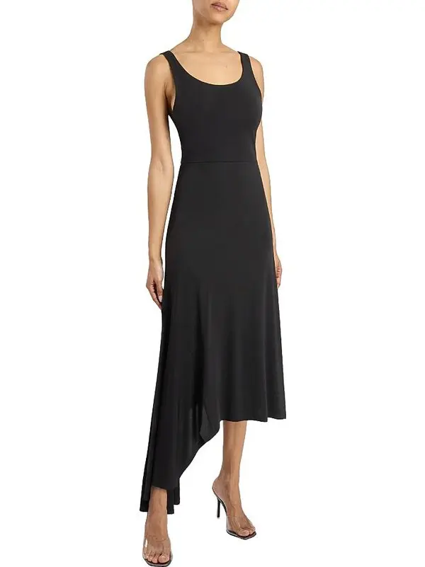 Santorelli Tani Sleeveless Midi Dress - Black