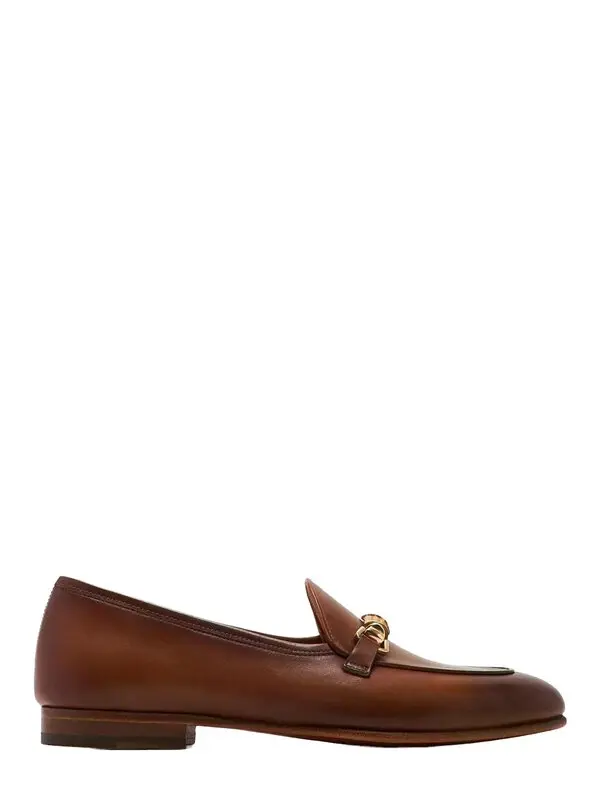 Magnanni Horsebit-detail Loafers - Brown