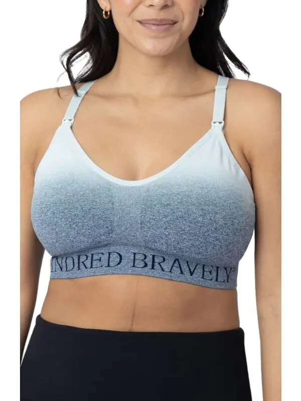 KINDRED BRAVELY Sublime Nursing Sports Brafits Sizes 30b-40d - Ombre Storm