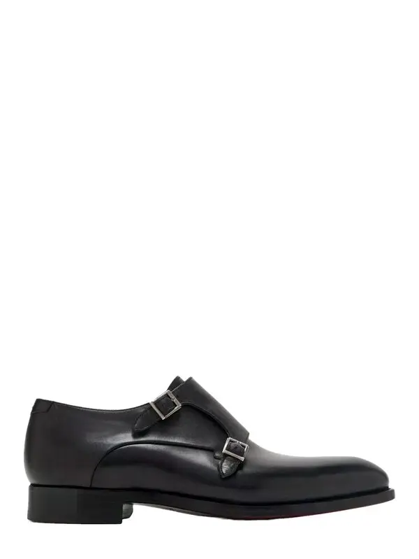 Magnanni Leather Loafers - Black