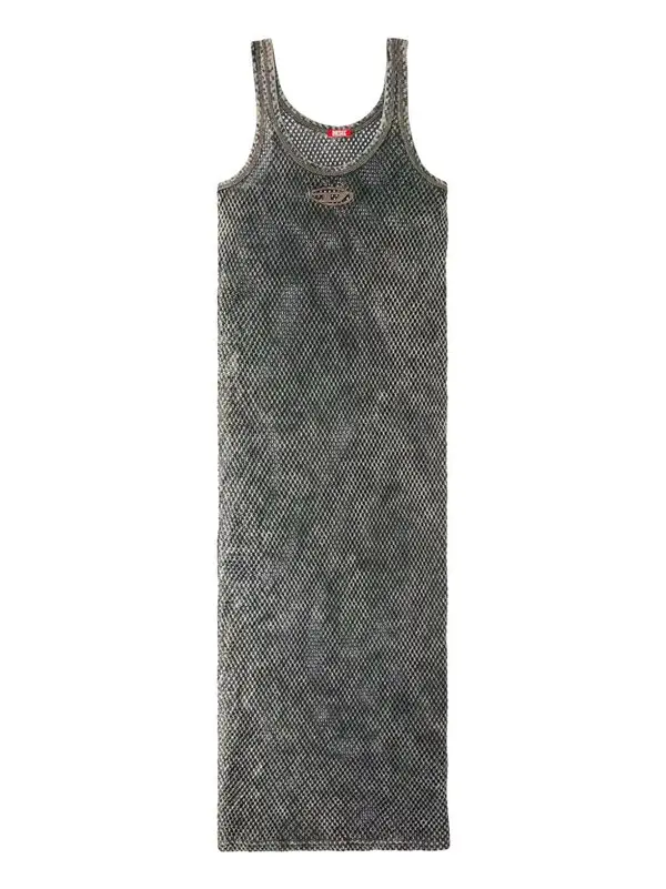 DIESEL® Mesh Tank Dress - Grey