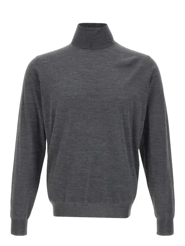 FILIPPO DE LAURENTIIS High-neck Sweater - Grey