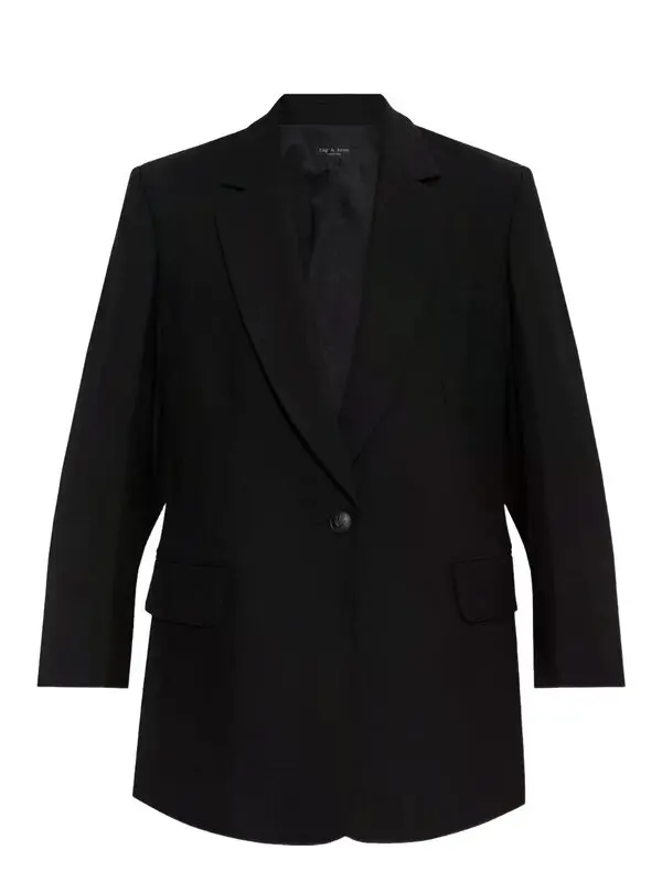 Rag & Bone Single-breasted Blazer - Black