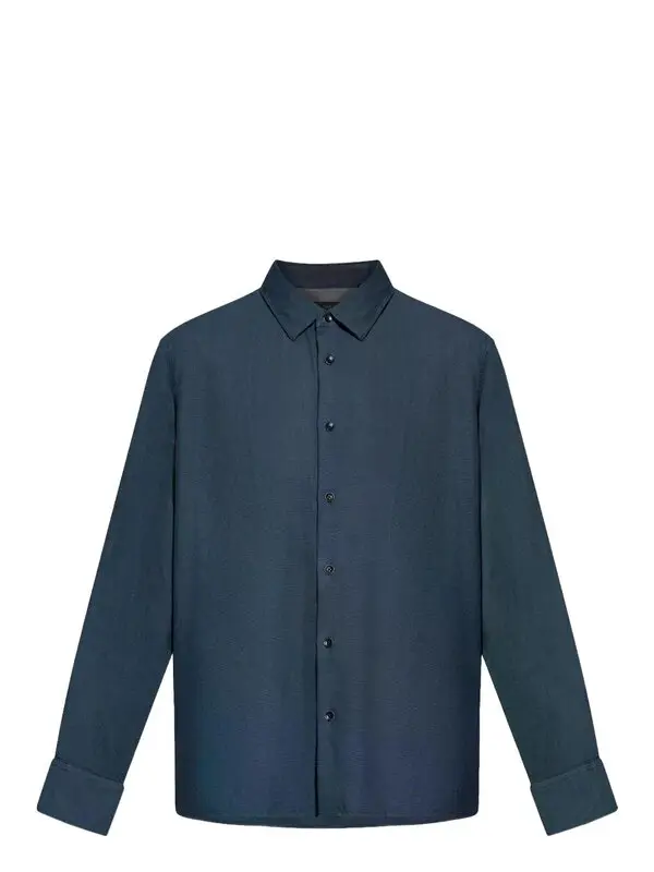 Rag & Bone Textured Button-up Shirt - Blue