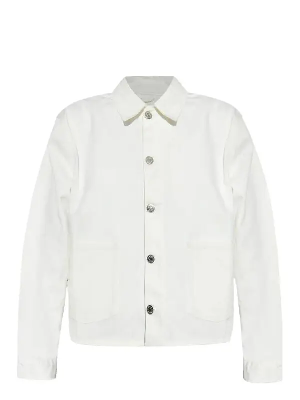 SAMSOE SAMSOE Button-up Utility Jacket - White