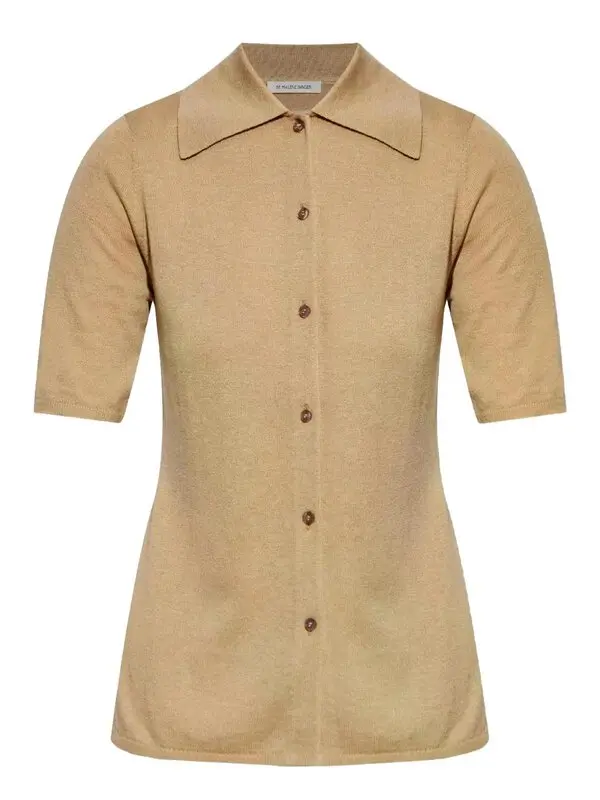 BY MALENE BIRGER Button-down Polo Shirt - Neutrals