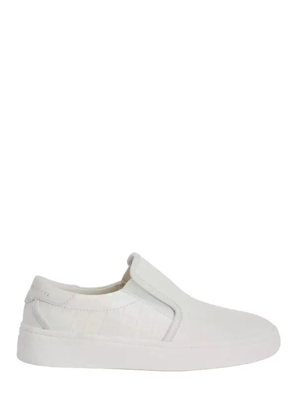 GIUSEPPE ZANOTTI Gz94 Leather Slip-on Sneakers - White