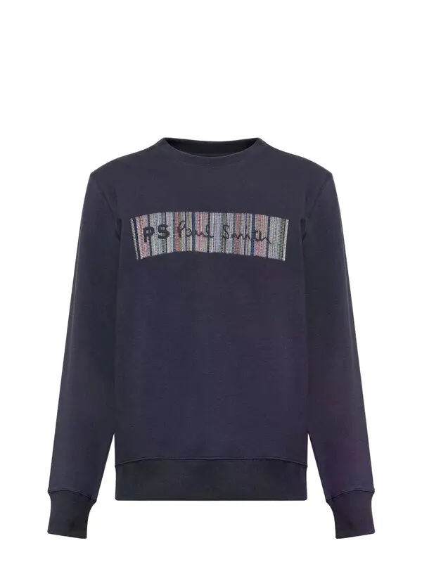 Paul Smith Logo-print Sweatshirt - Blue