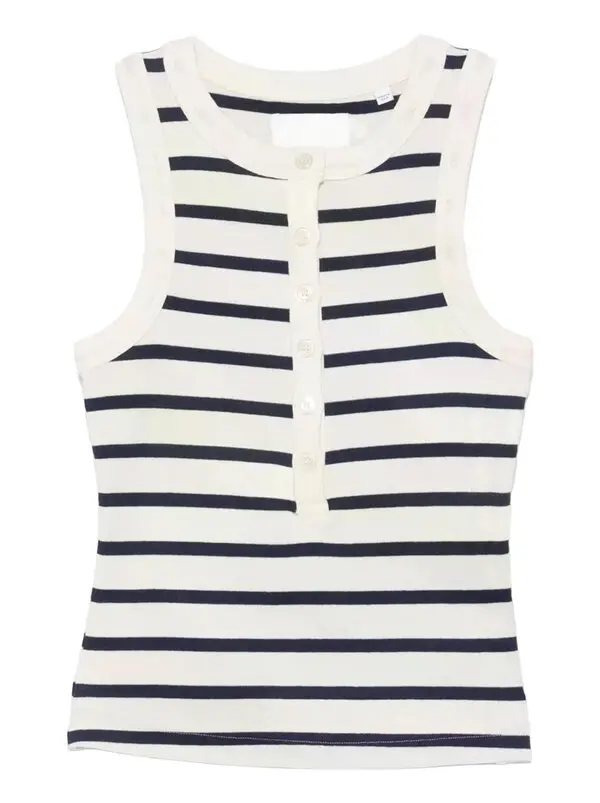 Citizens Of Humanity Striped Tank Top - White