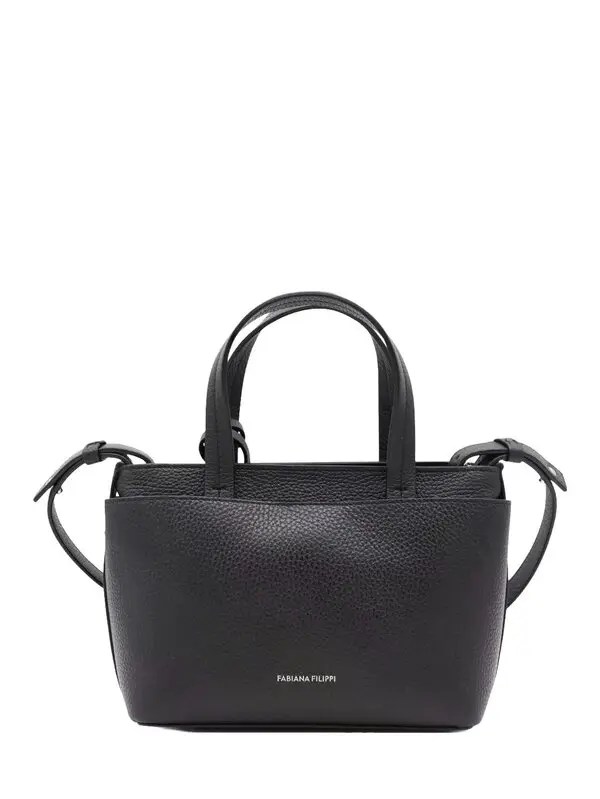 Fabiana Filippi Leather Tote - Black
