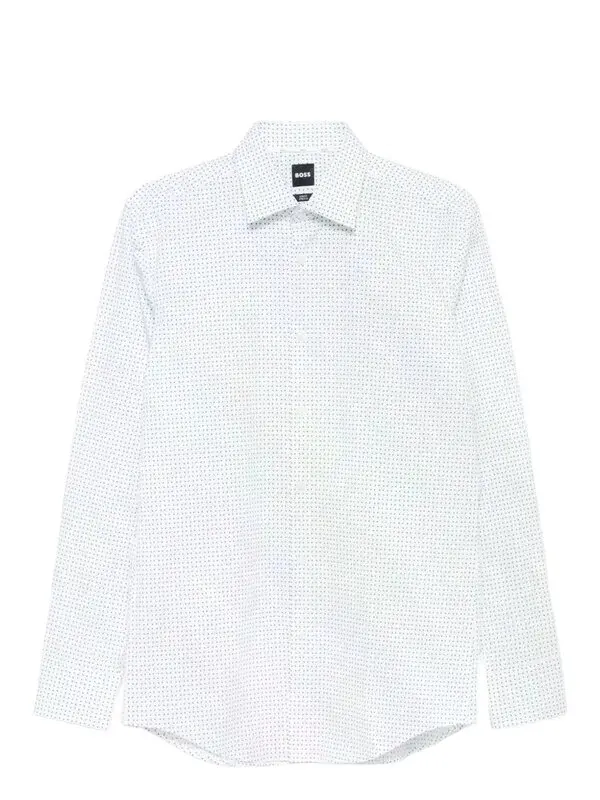 BOSS Printed Shirt - White