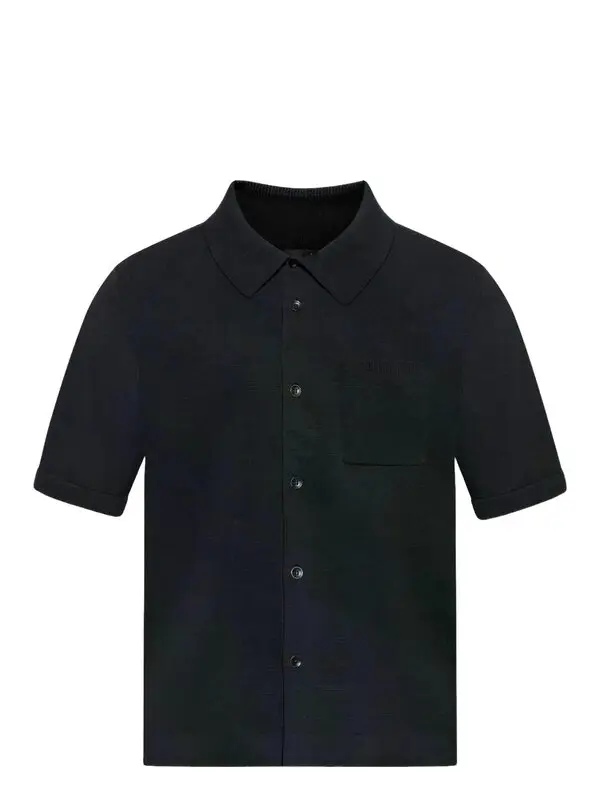 Rag & Bone Short-sleeved Button-up Shirt - Black