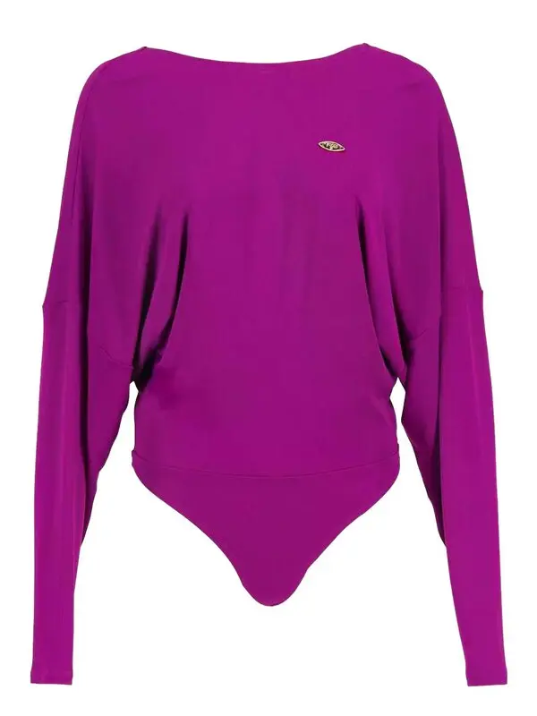 Emilio Pucci Long-sleeve Bodysuit - Purple