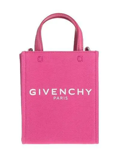Givenchy Handbag In Textile Fibers - Pink