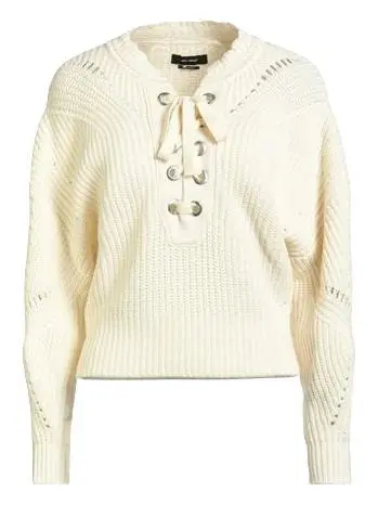 Isabel Marant Ribbed Knit Sweater - White