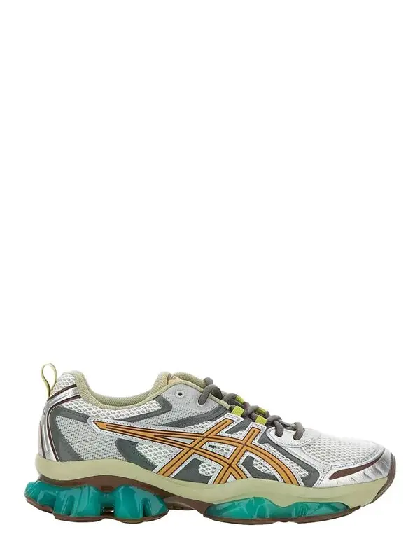 Asics Mesh Panelled Running Sneakers - Grey