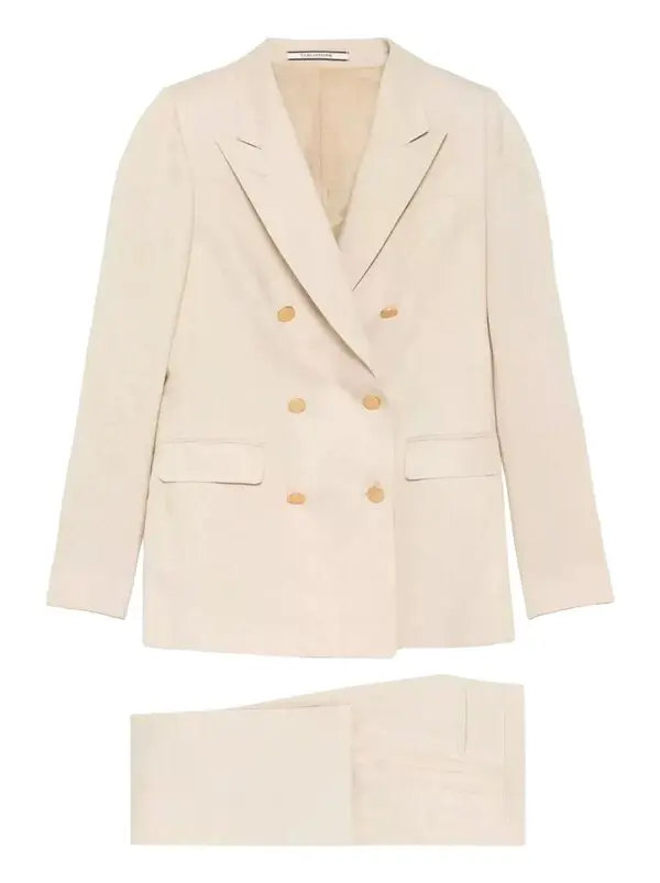 Tagliatore Double-breasted Suit - Neutrals