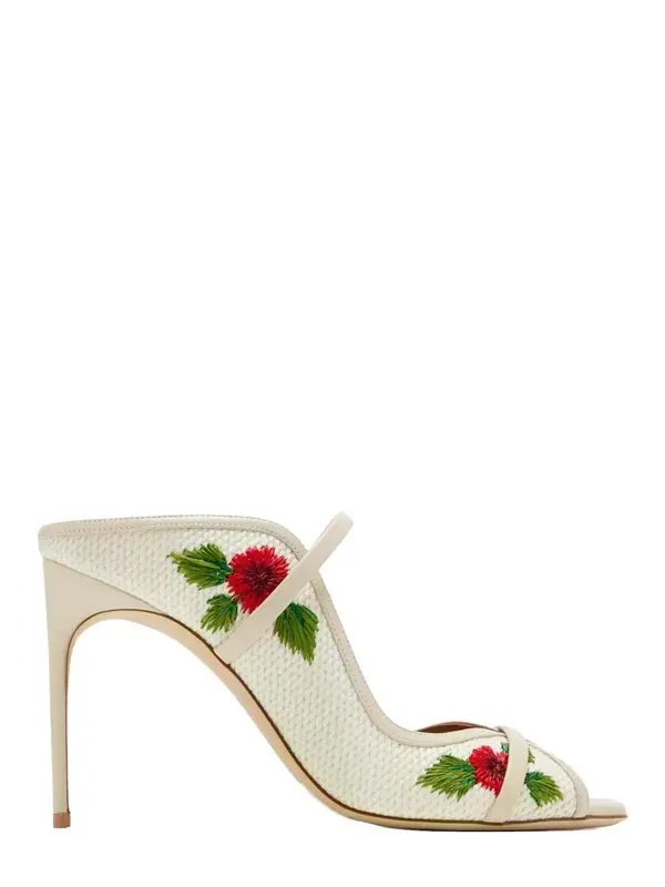 MALONE SOULIERS 90mm Noah Sandals - White