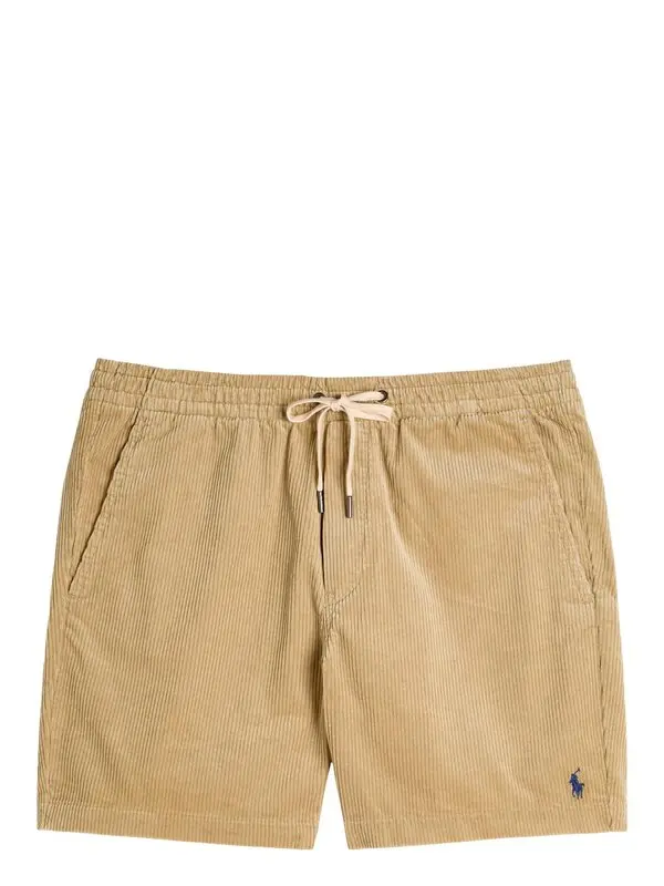 Ralph Lauren Corduroy Prepster Shorts - Beige