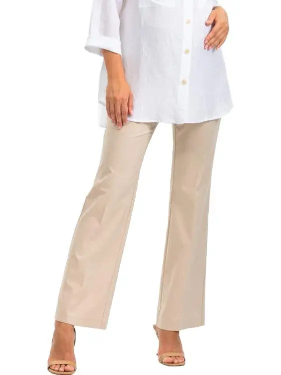 PIETRO BRUNELLI Kevin Flare Trousers - Desert