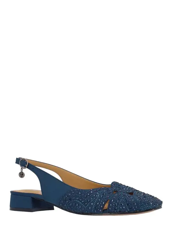 J. Reneé Nicolette Slingback Flat - Navy