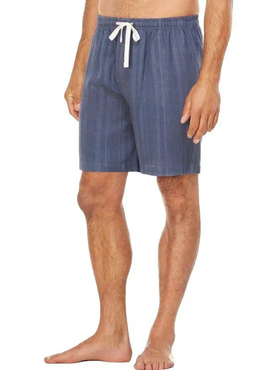 Majestic International Woven Lounge Shorts - Chambray