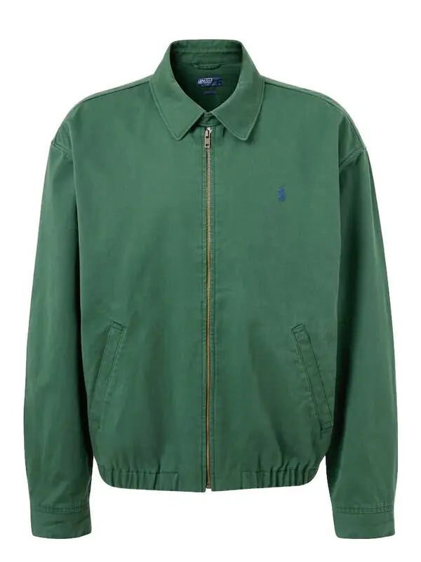 Ralph Lauren Cotton Bomber Jacket - Green