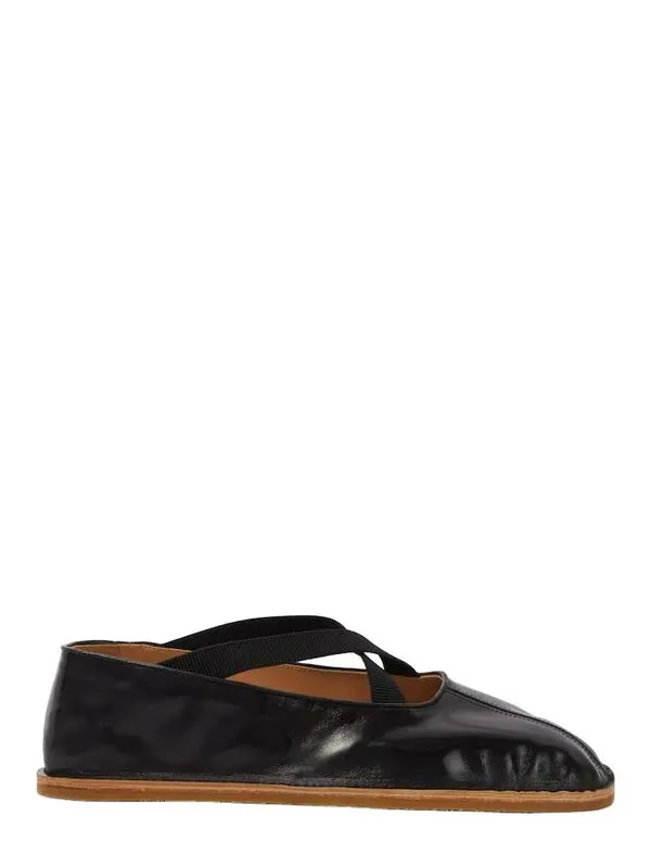 Dries Van Noten Leather Slip-on Shoes - Black