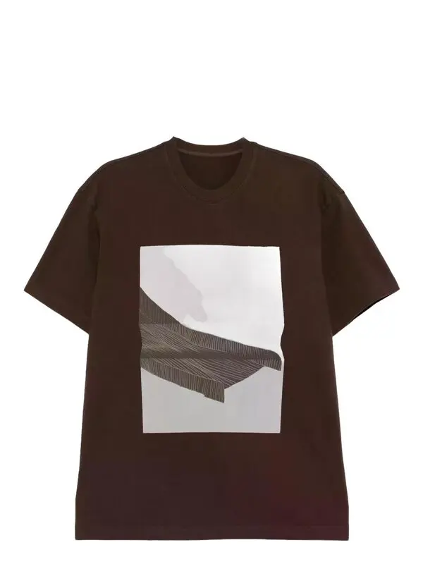 JNBY Graphic-printed T-shirt - Brown