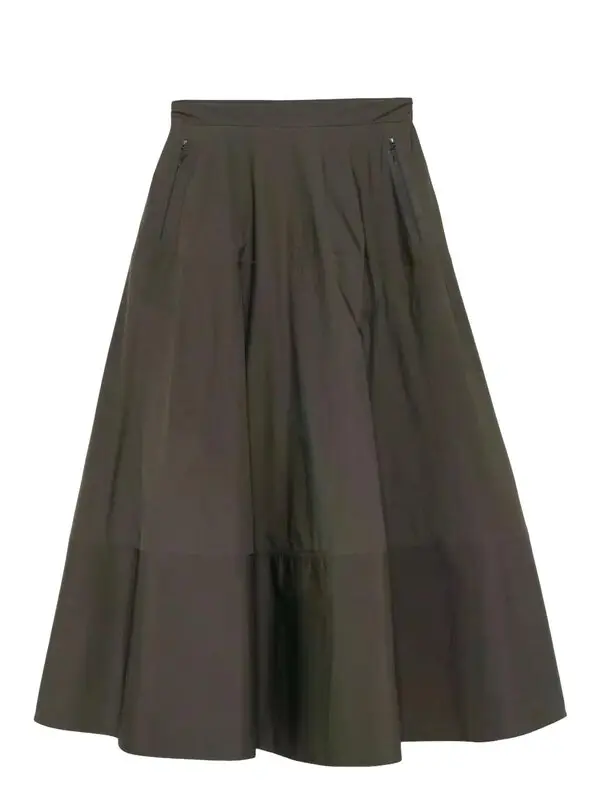 LESS Cotton Skirt - Green