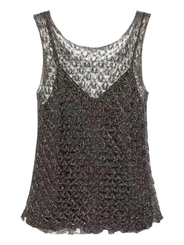JNBY Sleeveless Knitted Vest - Grey