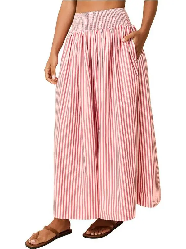 Solid & Striped Noreen Maxi Skirt - Stripe