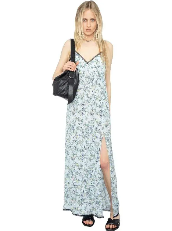 Zadig&Voltaire Ramelil Maxi Dress - Multicolor / White