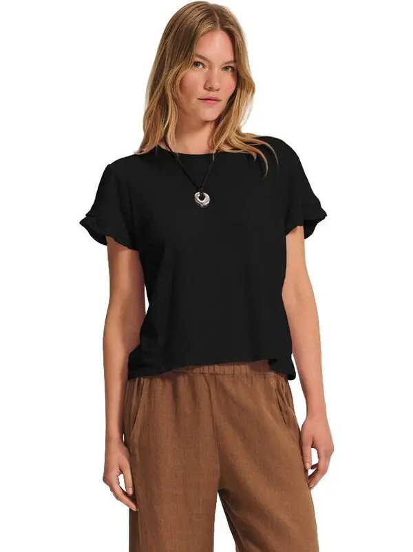 Velvet By Graham & Spencer Patricia Tee - Black