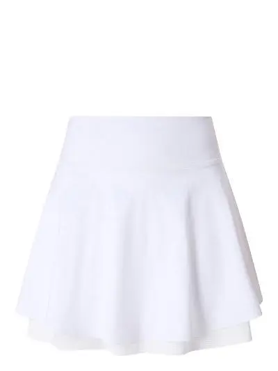 Sweaty Betty Flared Stretch-woven Skort - White