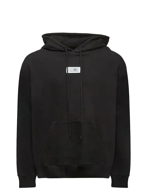 MAISON MARGIELA Cotton Hoodie - Black