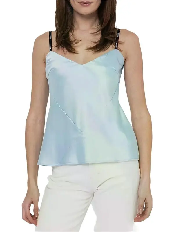 BOSS V-neck Top - Blue