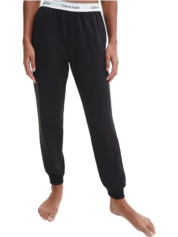 Calvin Klein Icon Cotton Modal Lounge Joggers - Black