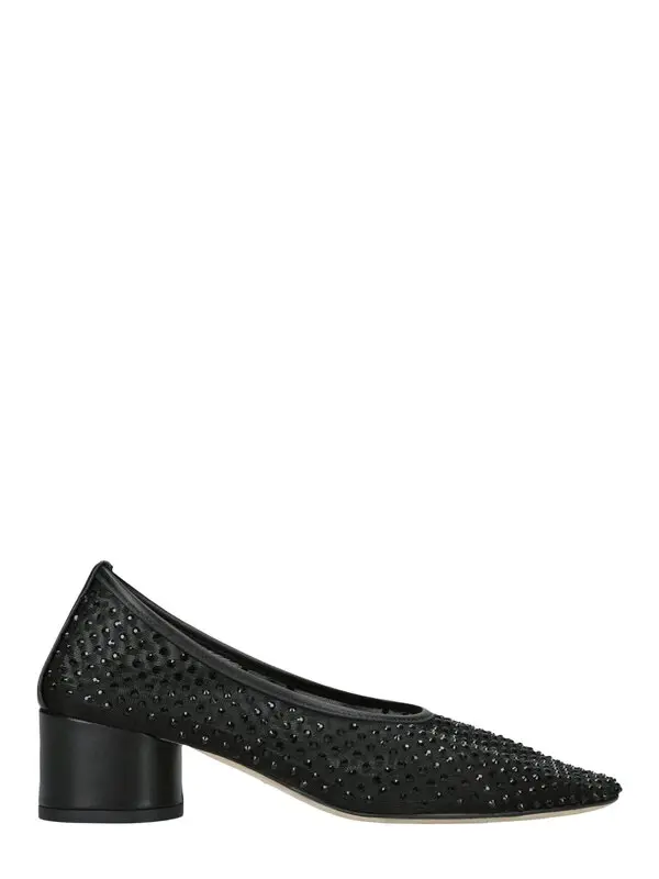 Dear Frances Mesh Embellished Balla Pumps 55 - Black