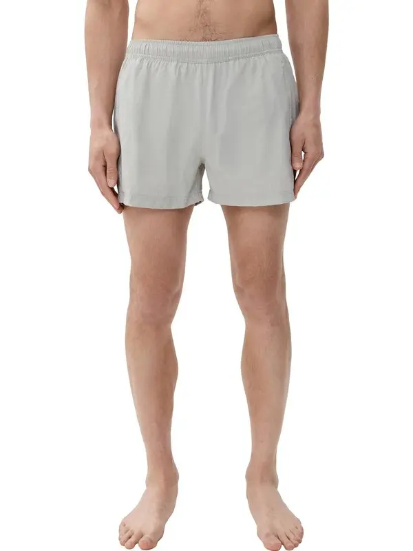 AUTO-REPLY Solid Swim Trunks - Fog