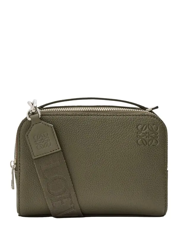 Loewe Leather Camera Bag - Green