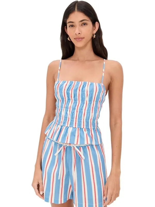 Solid & Striped The Delta Top - Americana Stripe
