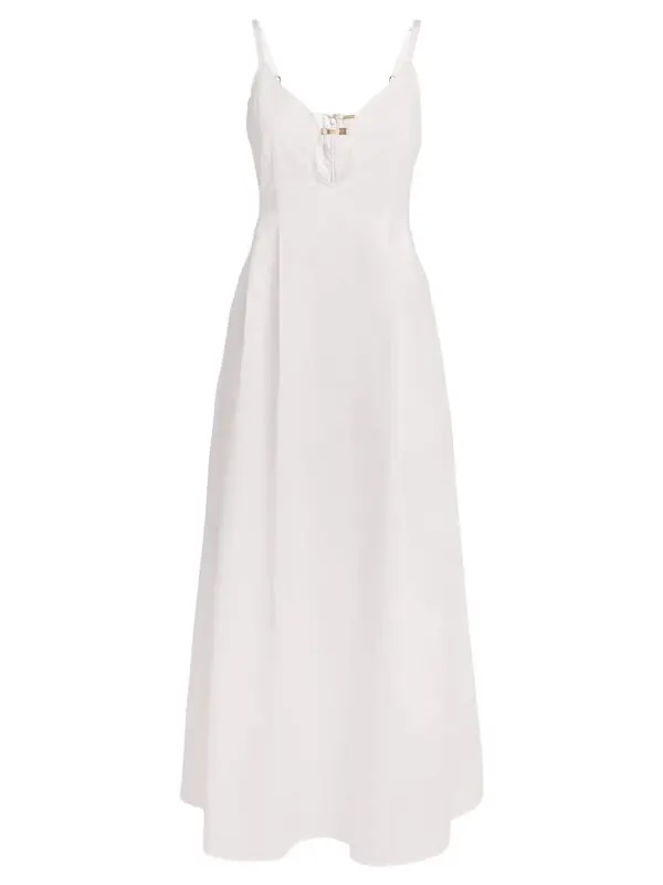Cult Gaia Cotton Ellaria Maxi Dress - Ivory