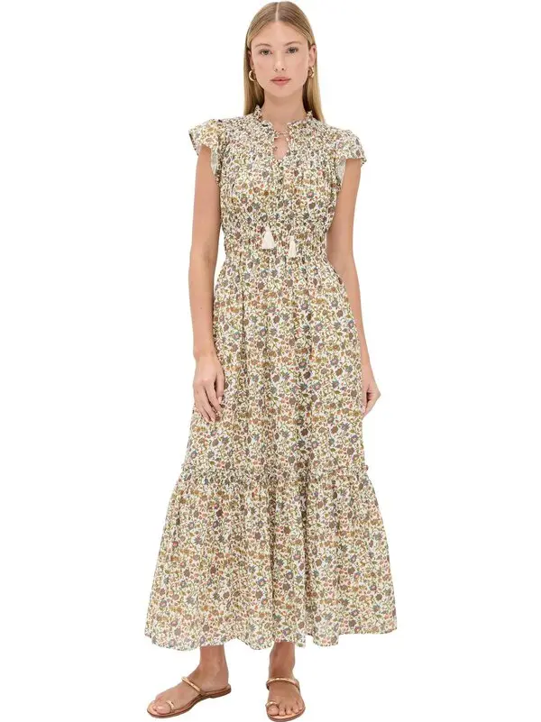 CLEOBELLA Indira Ankle Maxi Dress - Vita Floral Print