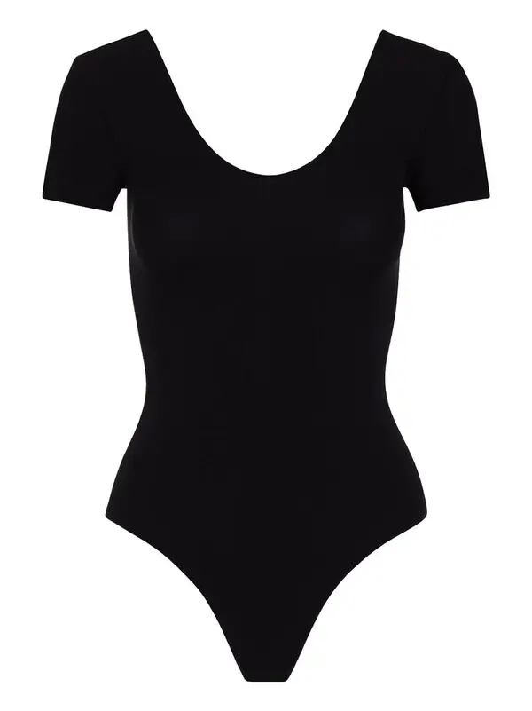 Commando Ballet Microfiber Bodysuit - Black