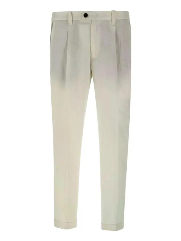 DEVORE INCIPIT Pleated Trousers - Neutrals