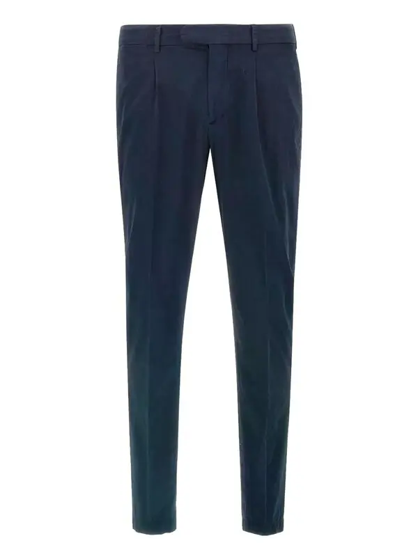 DEVORE INCIPIT Pleated Trousers - Blue