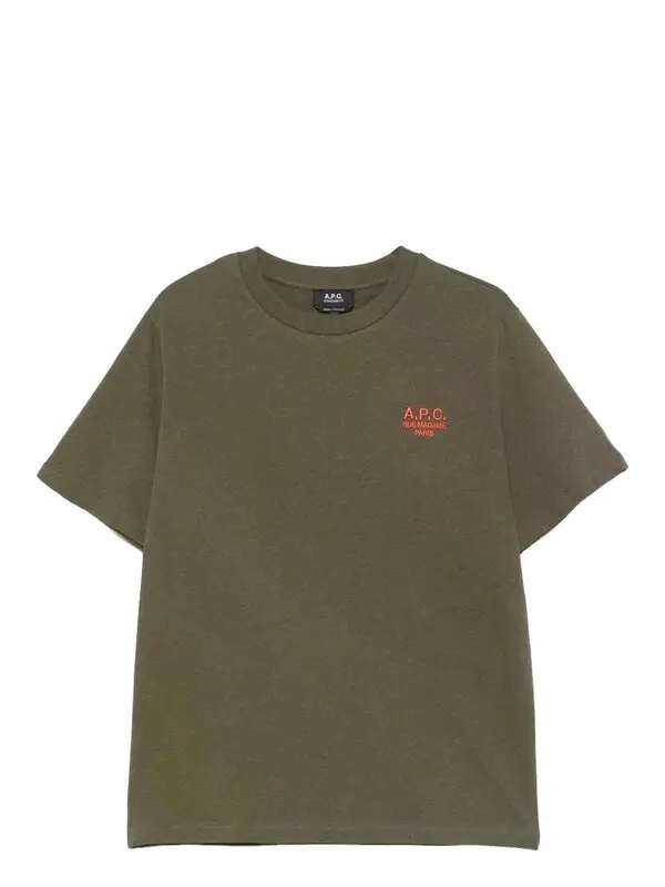 A.p.c. Logo-print T-shirt - Green
